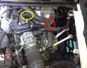 ダイハツ ハイゼット S331V クランク角センサー交換 - MHO ENGINEERING