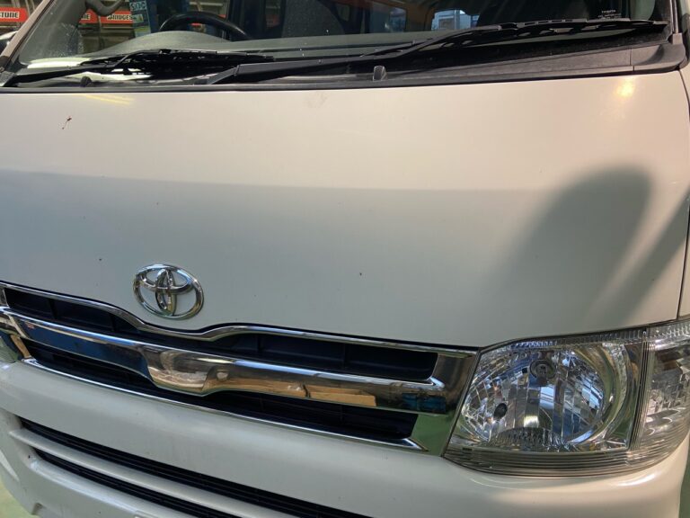 ハイエース 型式KDH206 エンジン1KDタイミングベルト警告灯リセット方法 - MHO ENGINEERING