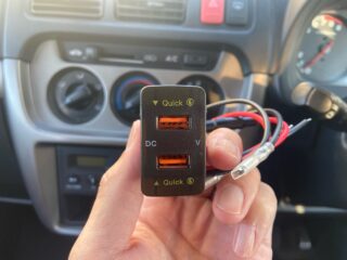 アクティに純正スイッチに置き換えできるUSBスイッチを取り付けてみた - MHO ENGINEERING