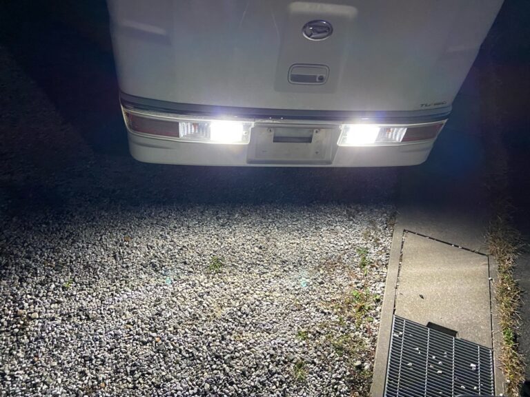 AUXITOのLEDバックランプを取り付けてみたら想像以上に明るくて良 - MHO ENGINEERING