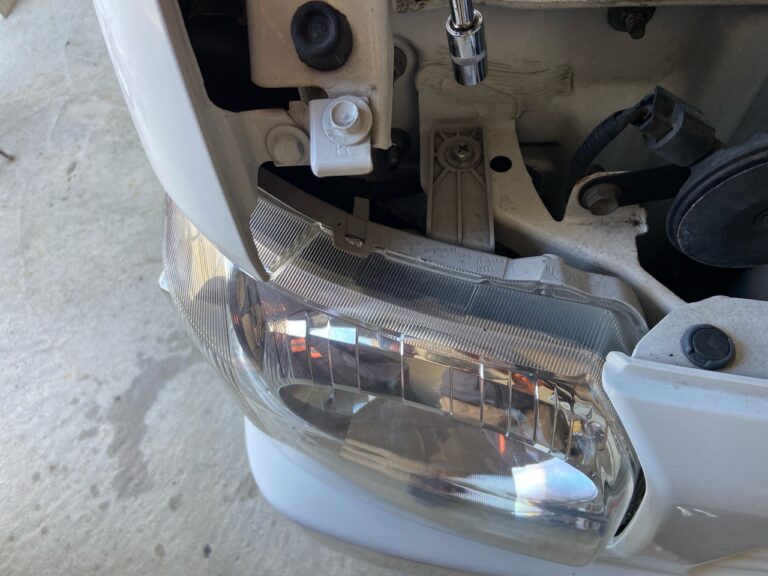 アクティHH6、ヘッドライトをスフィアライトのLEDに交換！ - MHO ENGINEERING