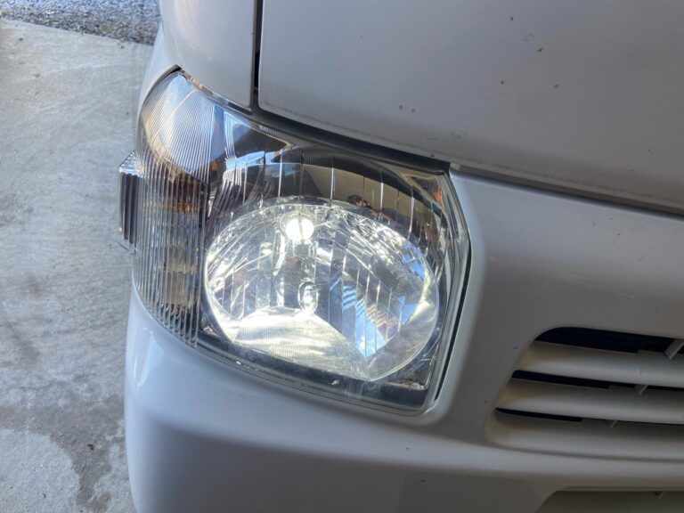 アクティHH6、ヘッドライトをスフィアライトのLEDに交換！ - MHO ENGINEERING