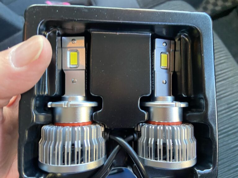 HID置き換え式のスフィアライトLED,D4Sをタントに装着 - MHO ENGINEERING