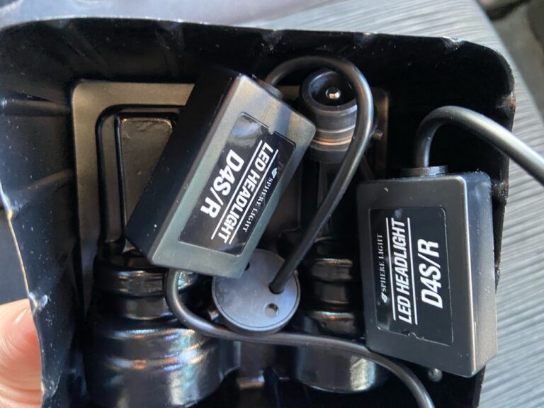 HID置き換え式のスフィアライトLED,D4Sをタントに装着 - MHO ENGINEERING