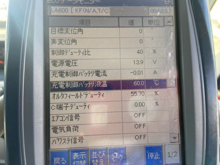 タント、エコアイドルオフランプ点滅の原因とP0515の故障コード - MHO ENGINEERING