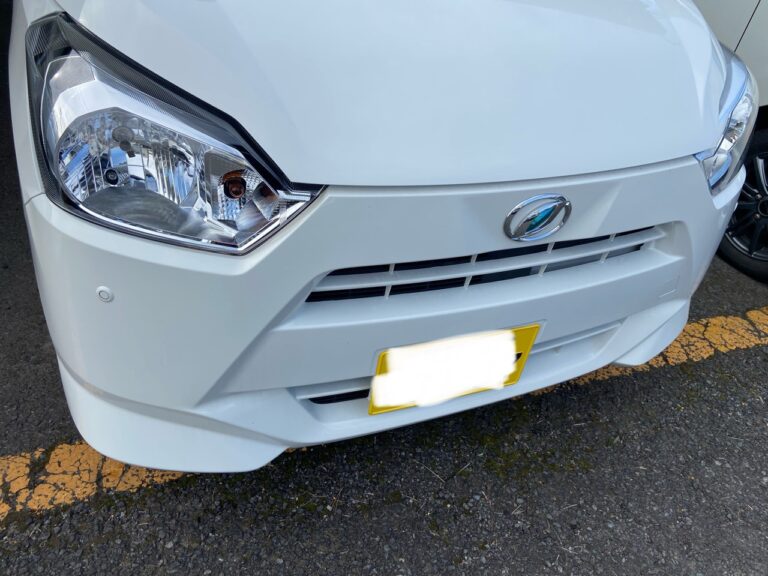 ミライース、ナンバープレートの取付位置が基準を満たしていない？サービスキャンペーンをやってみた - MHO ENGINEERING