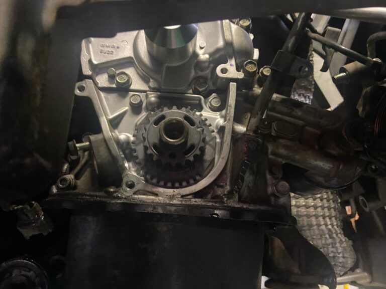 ステラのRN2、タイミングベルト交換作業 - MHO ENGINEERING