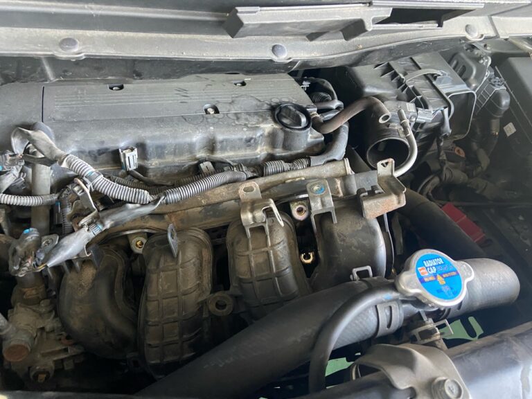 デリカD5のセルモーター交換、インマニ脱着必要で2.1H - MHO ENGINEERING