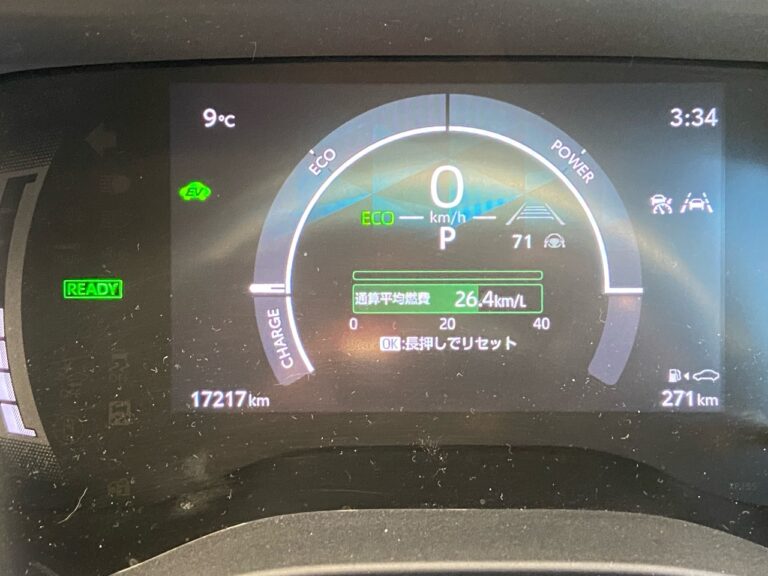 シエンタハイブリッド38回目の給油記録 - MHO ENGINEERING